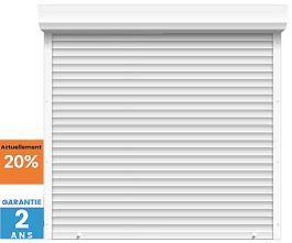 Volet Roulant PVC Blanc Sur Mesure | StoresEnrouleur.com
